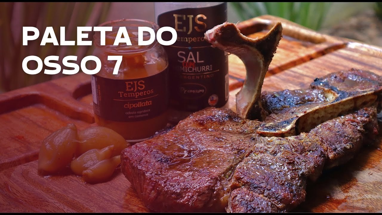 Como fazer paleta do osso 7 com Sal de Parrilla - EJS Temperos